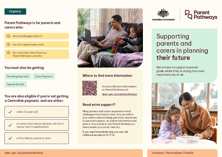 Parent Pathways resources - Department of Employment and Workplace Relations, Australian Government
